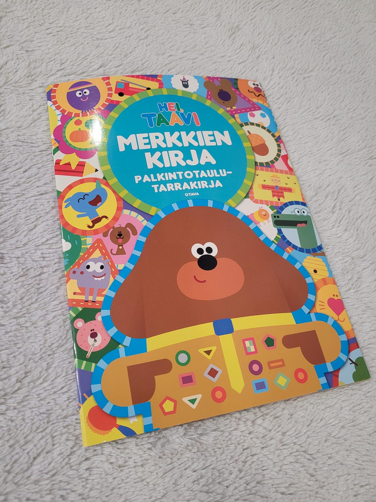 UUSI Hei, Taavi -palkintotaulu+tarrakirja | Tori