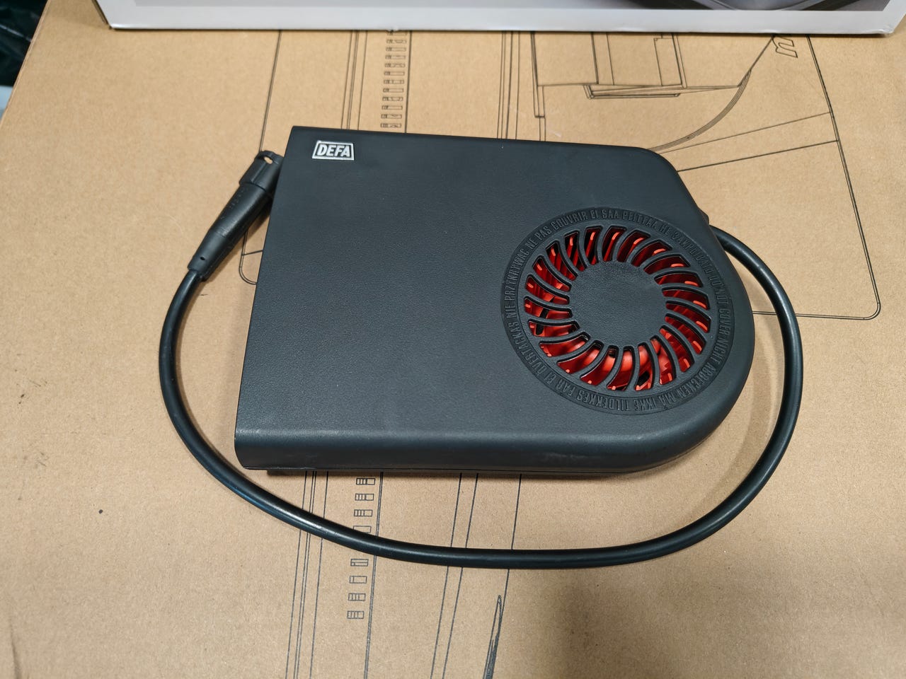 Defa Termini II 1900 sisätilanlämmitin 0/1150/1900 W Termini-pistoke | Tori