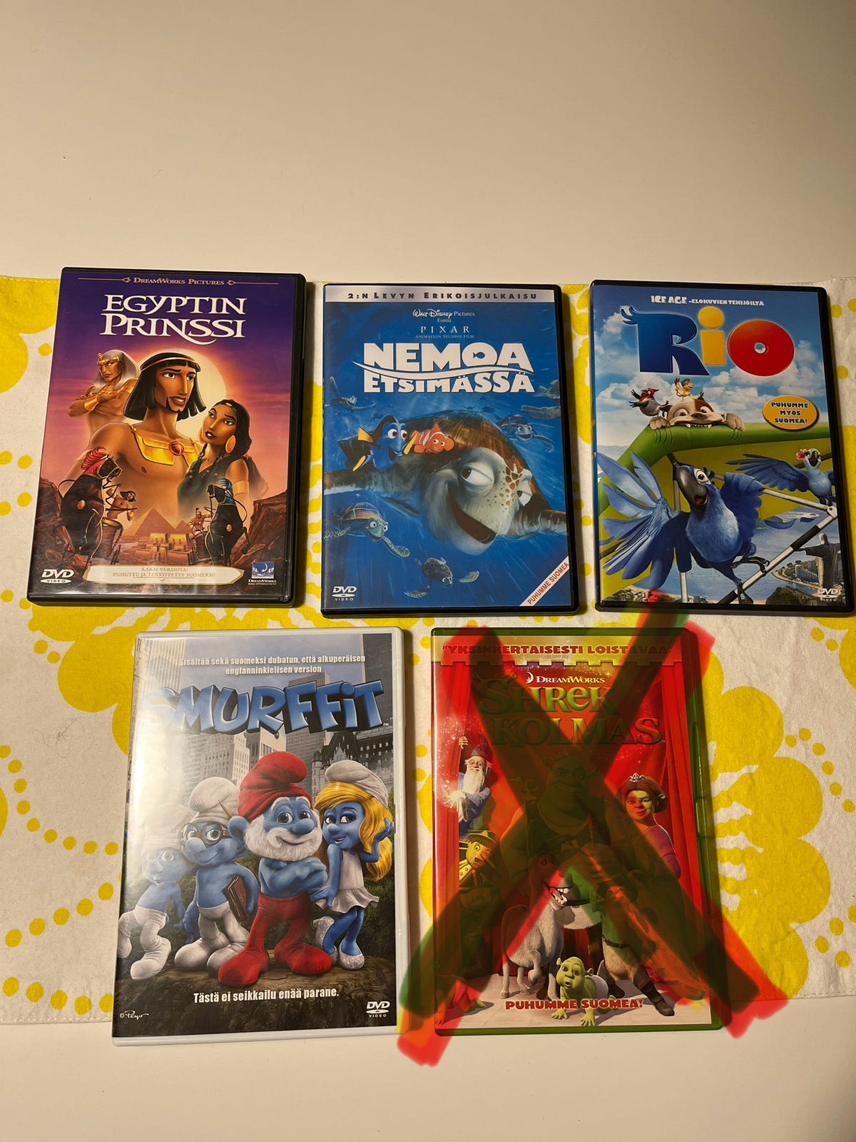 Animaatioelokuvat dvd | Tori