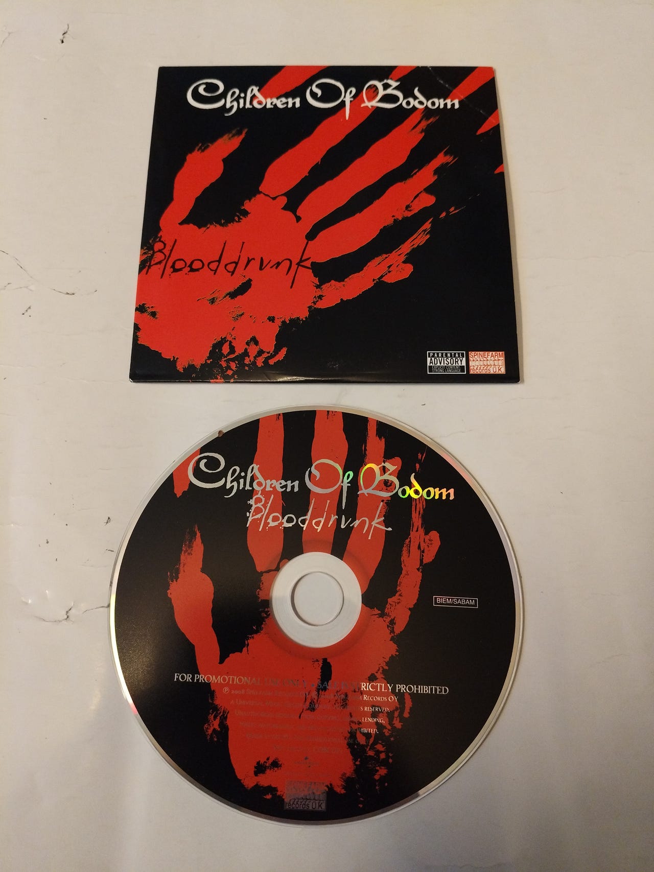 Children Of Bodom – Blooddrunk CD's PROMO | Tori