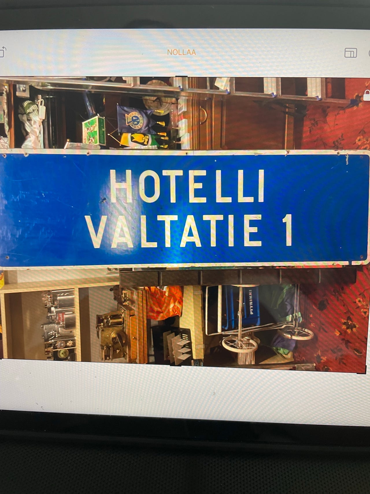 Kyltti mainos valtatie 1 Paimio hotelli motelli reklam keräily | Tori