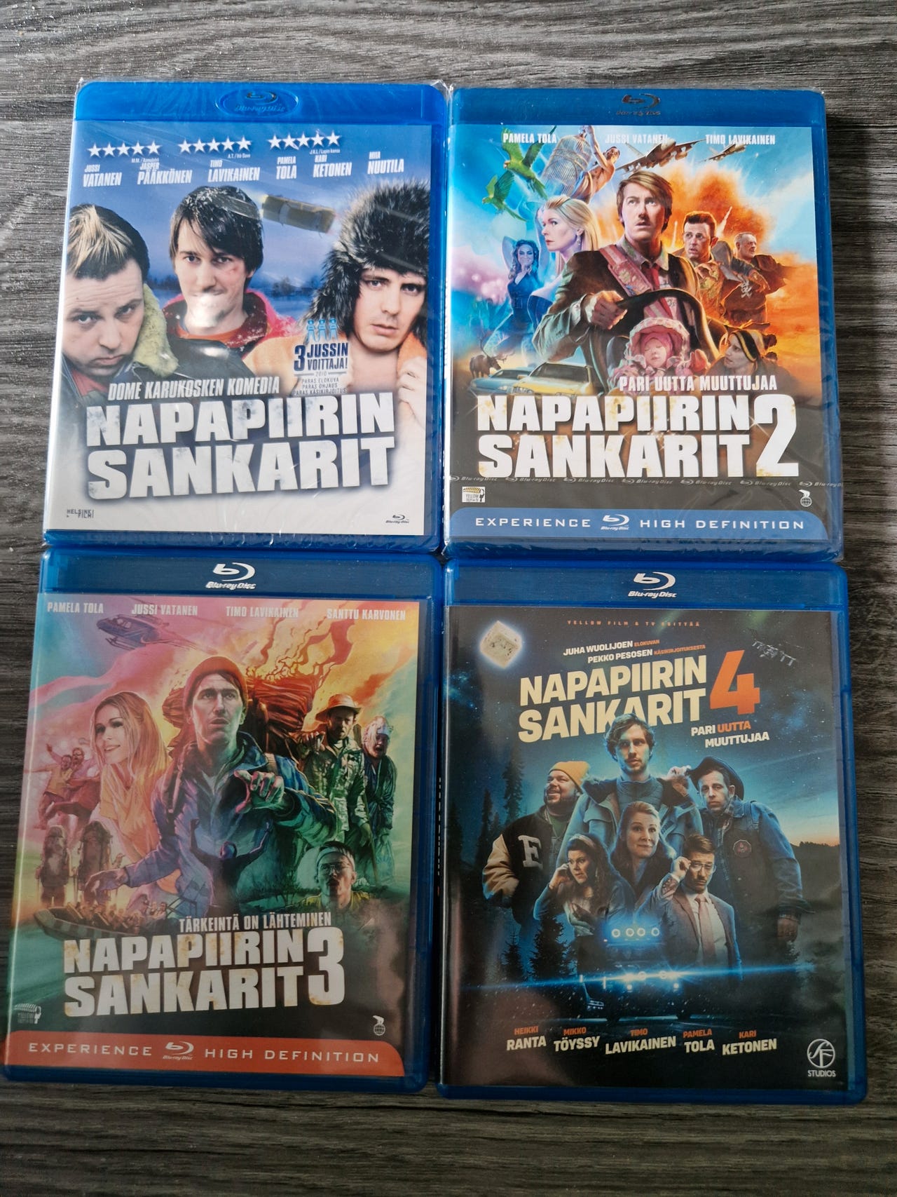 Napapiirin Sankarit 1-4 Bluray | Tori