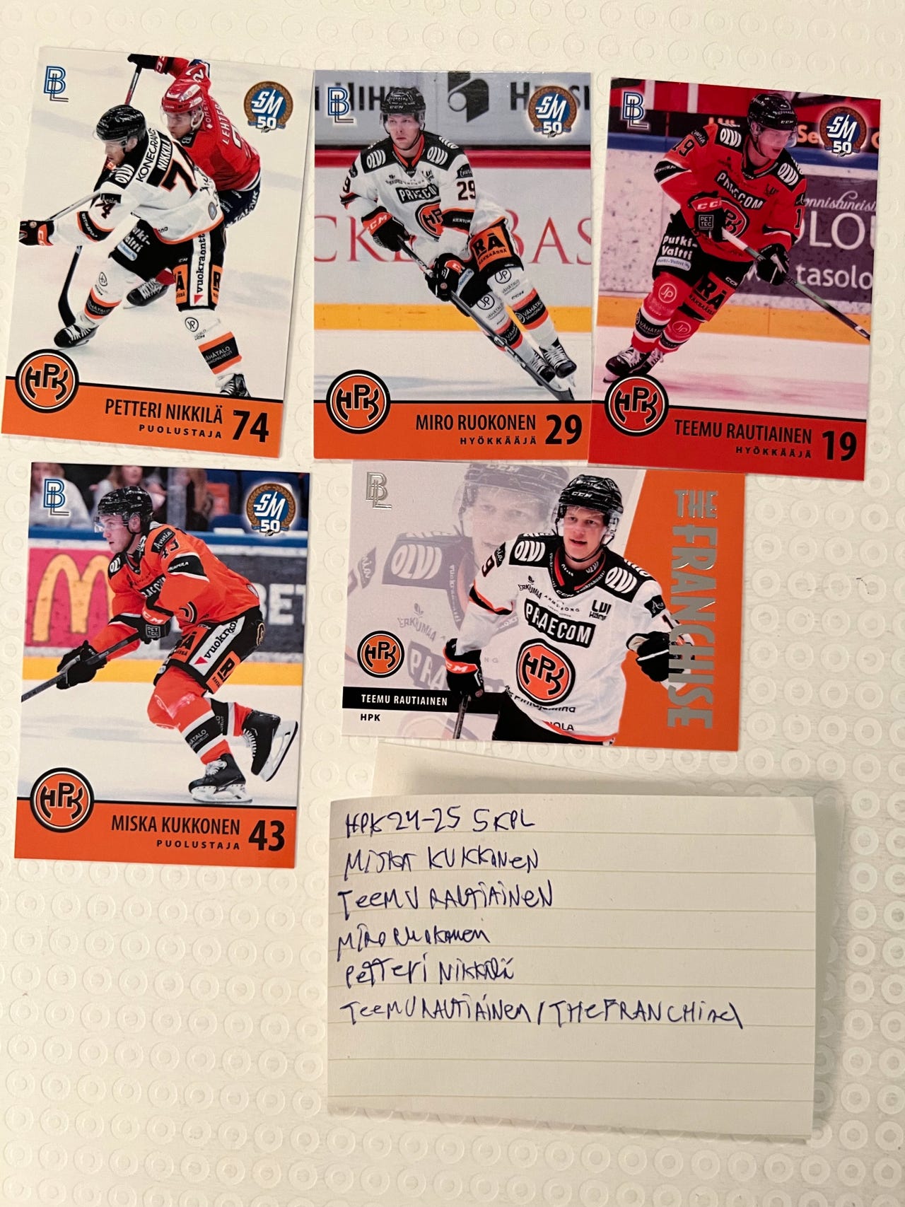 Liiga-kortteja HPK 2025 | Tori