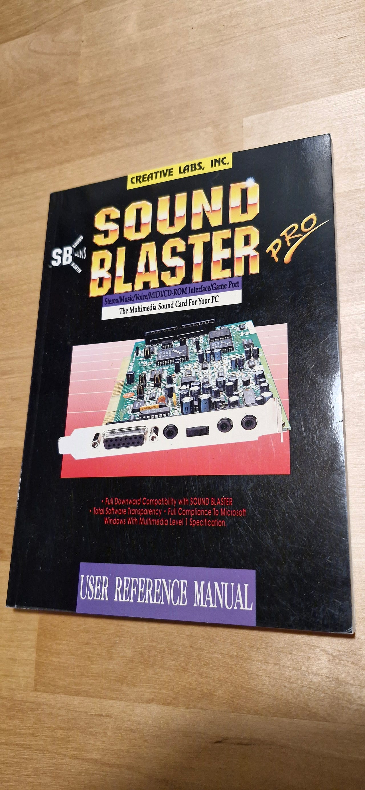 Sound Blaster Pro -käyttöohje | Tori