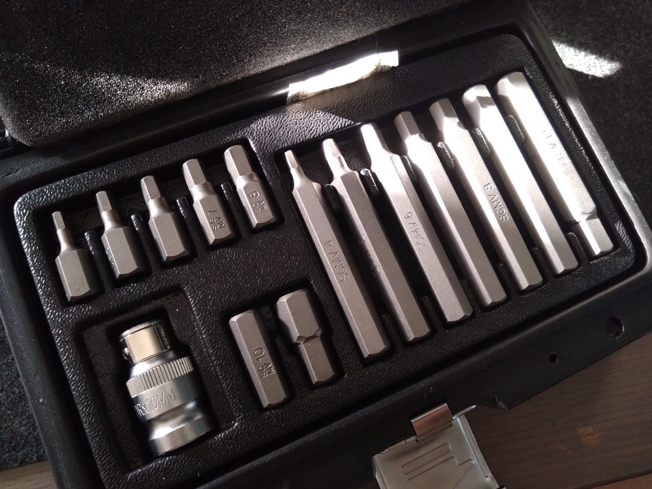 MTX Tools kuusiokolokärkisarja 4-12mm 1/2" karalla | Tori