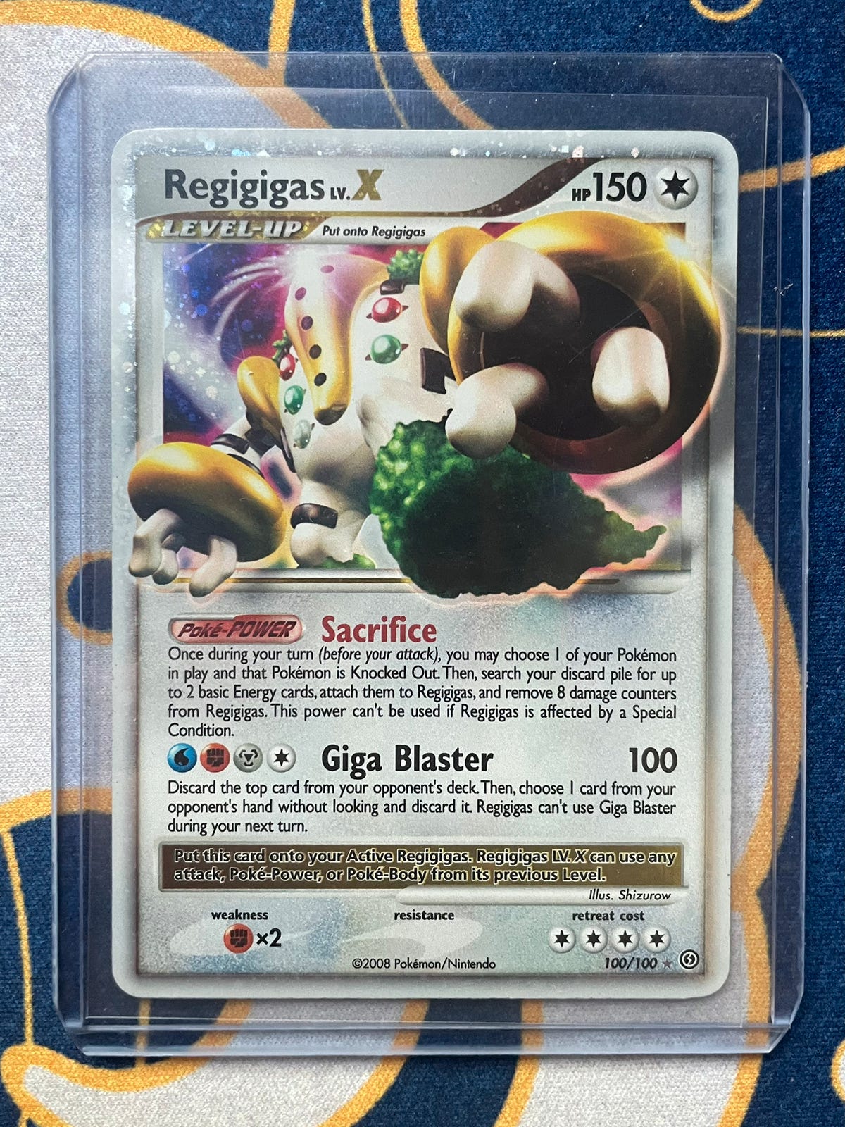 Pokemon kortti (Regigigas LV.X 100/100) | Tori