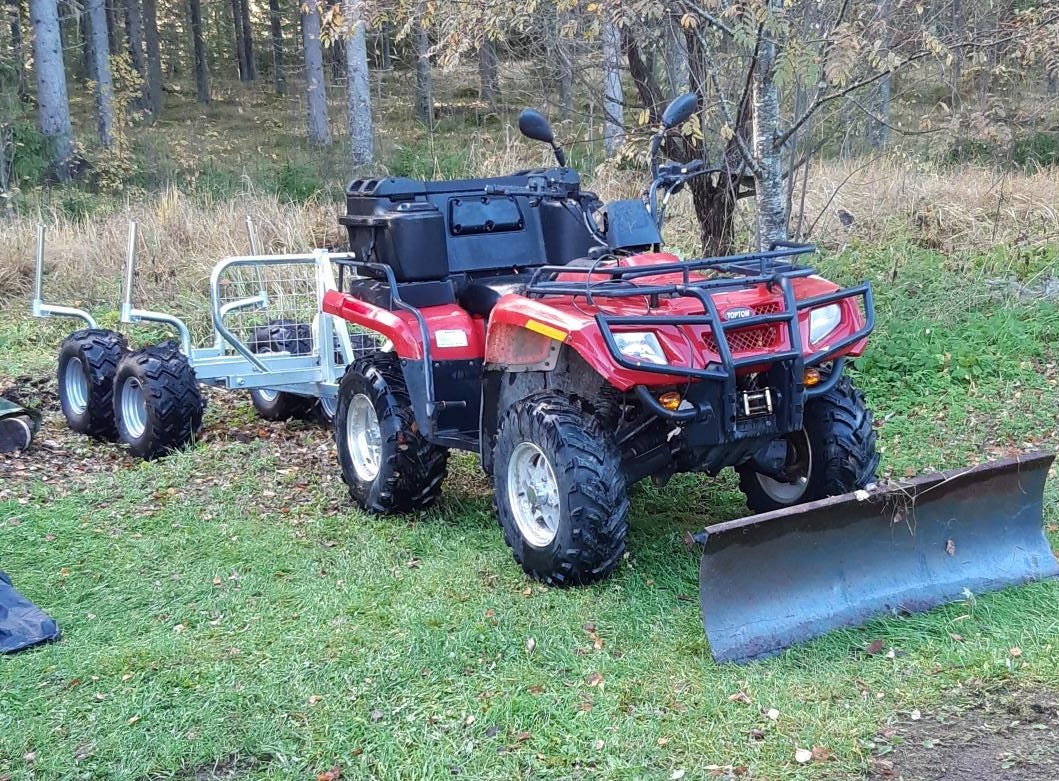 Odes 400 4x4 mönkkäri ja tukkikärry | Tori