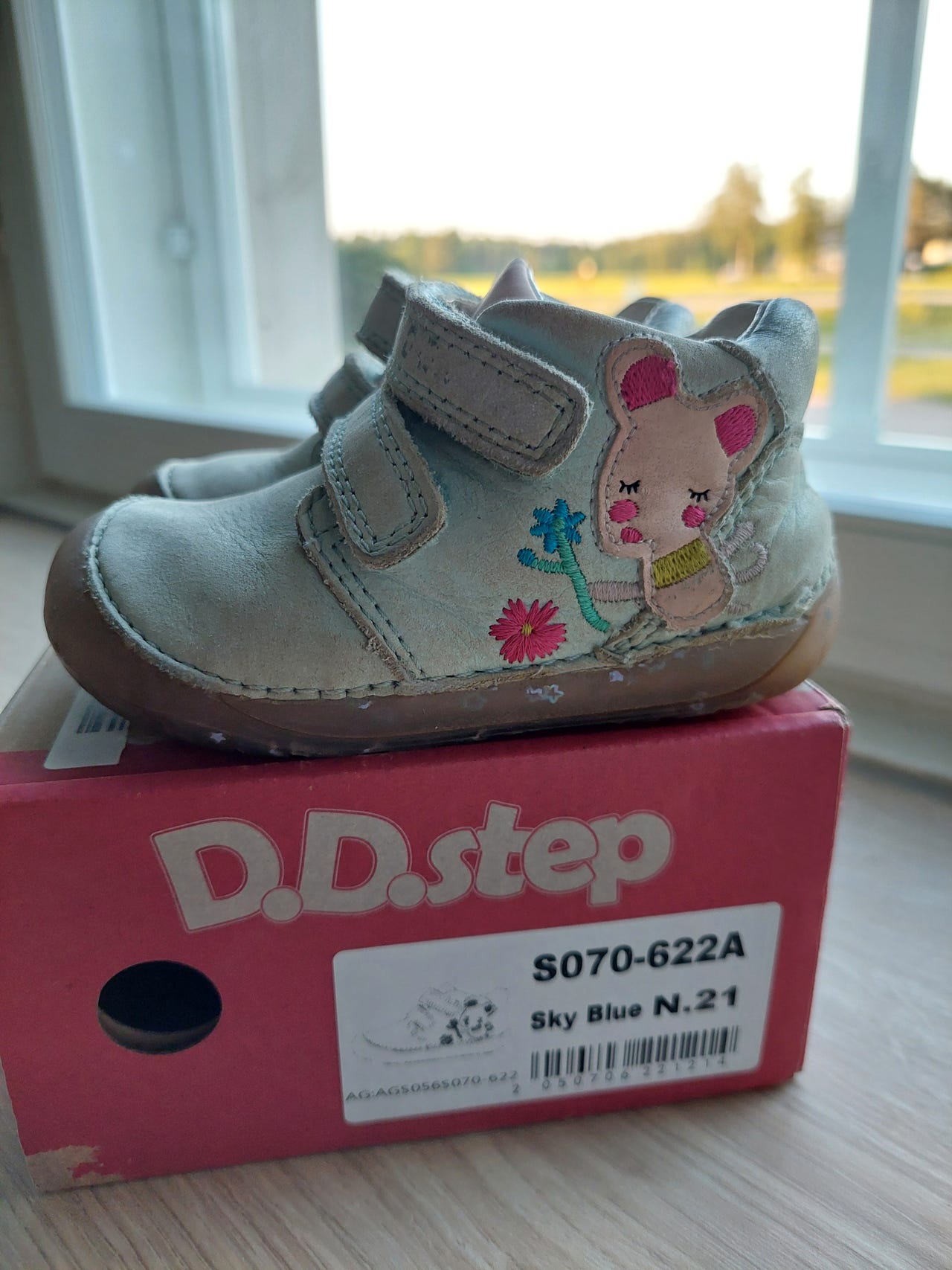 D.D. Step 21 nahkaiset paljasjalkakengät | Tori