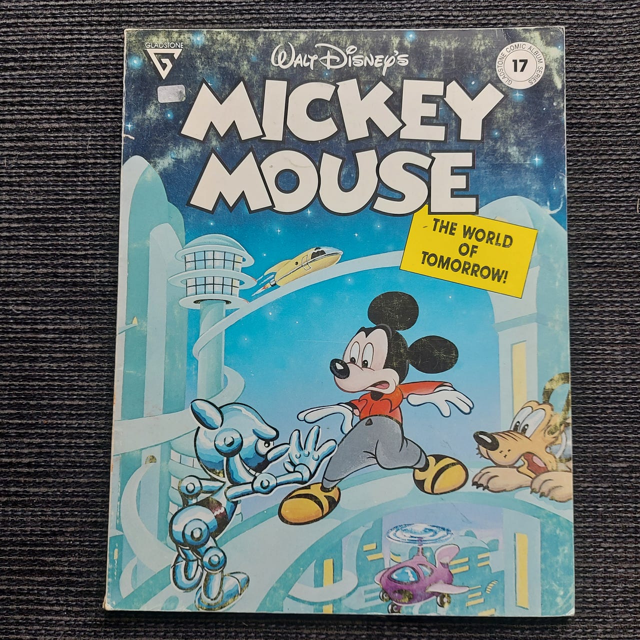 Disney Mikki Hiiri Mickey Mouse The World of Tomorrow sarjakuva-albumi ...