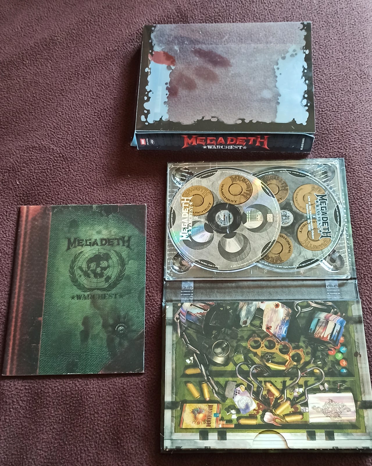 Megadeth Warchest CD Box Set | Tori