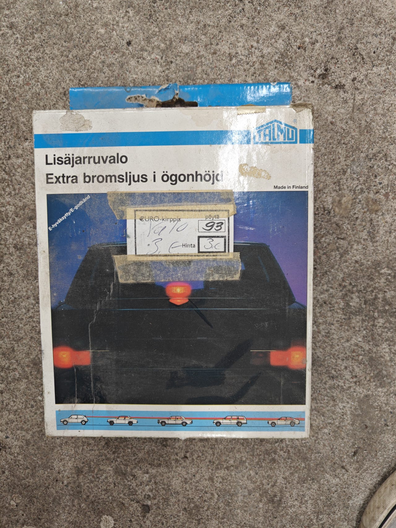 Volvo 740 lisäjarruvalo Talmu (UUSI) | Tori