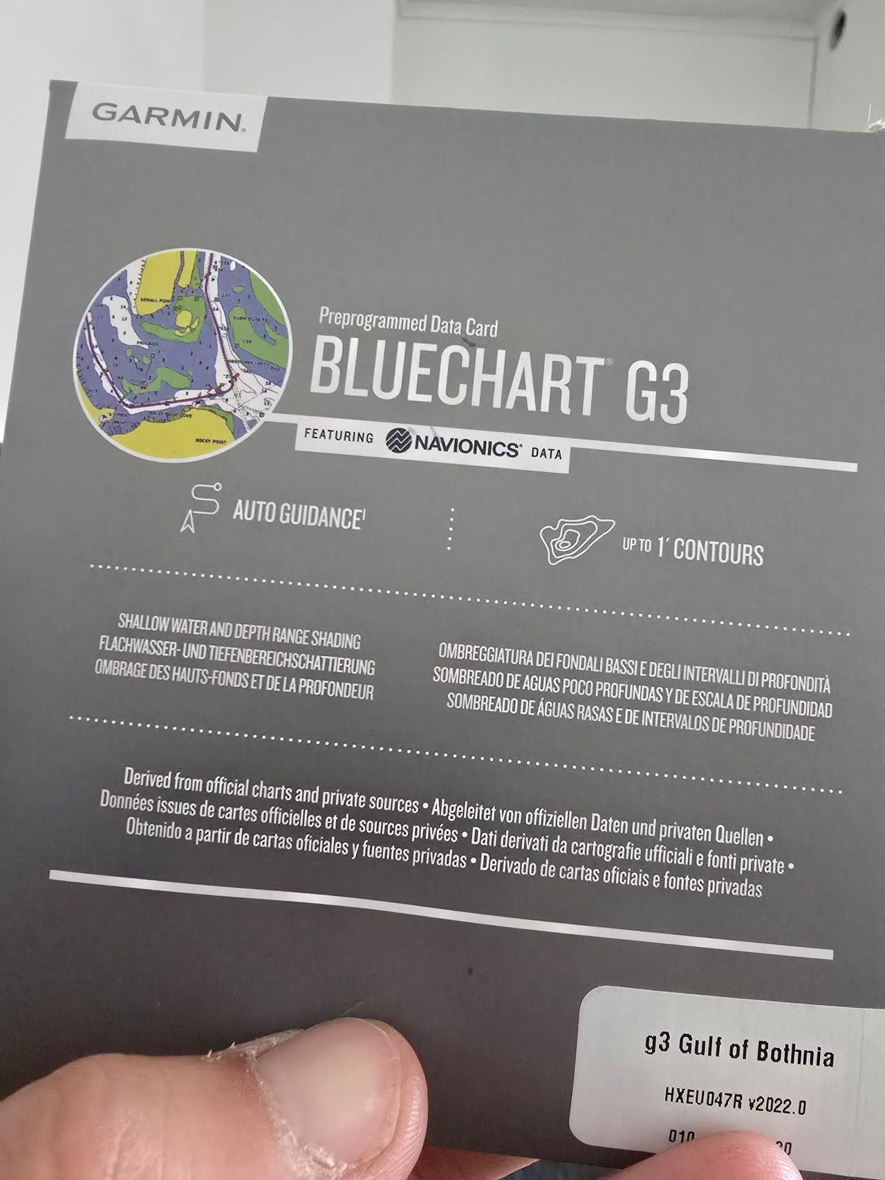Garmin Bluechart G3 | Tori