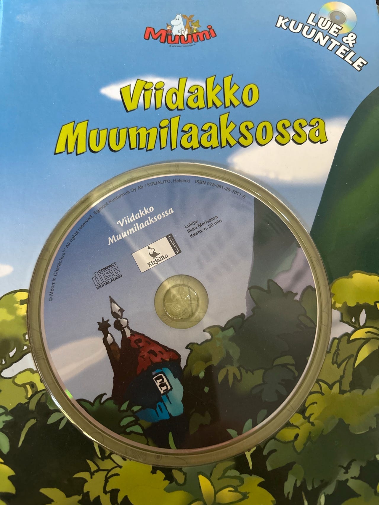 Viidakko Muumilaaksossa -kirja & Cd. | Tori