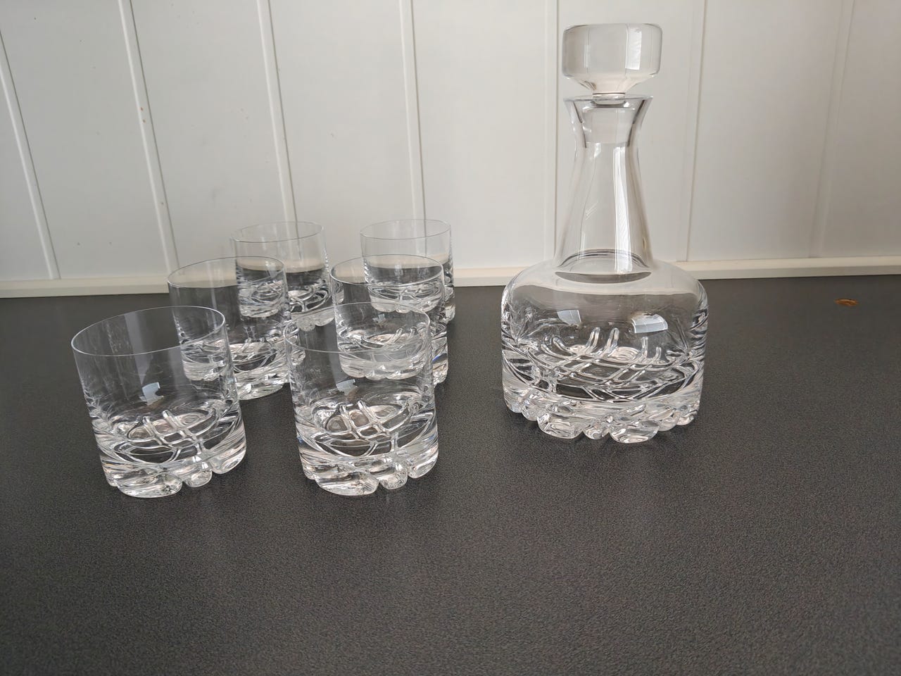 Orrefors Erik karahvi ja viskilasit | Tori