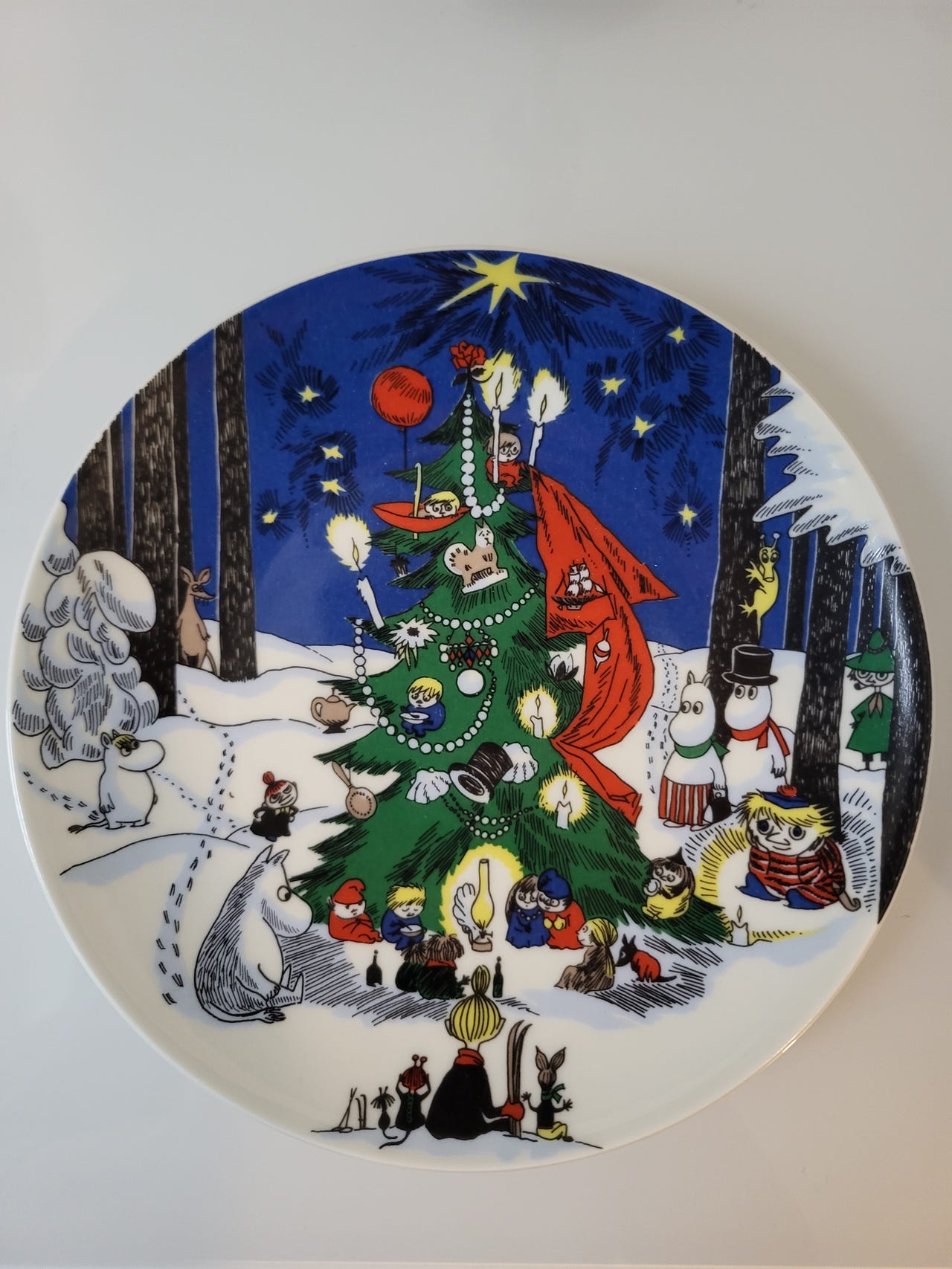 Muumi seinälautanen Joulu | Tori