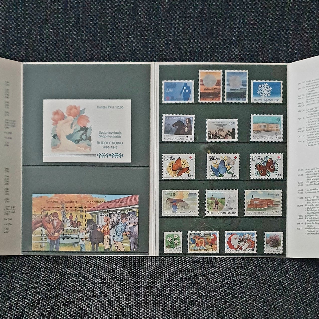 Suomen postimerkit 1990 (käyttämätön) | Tori