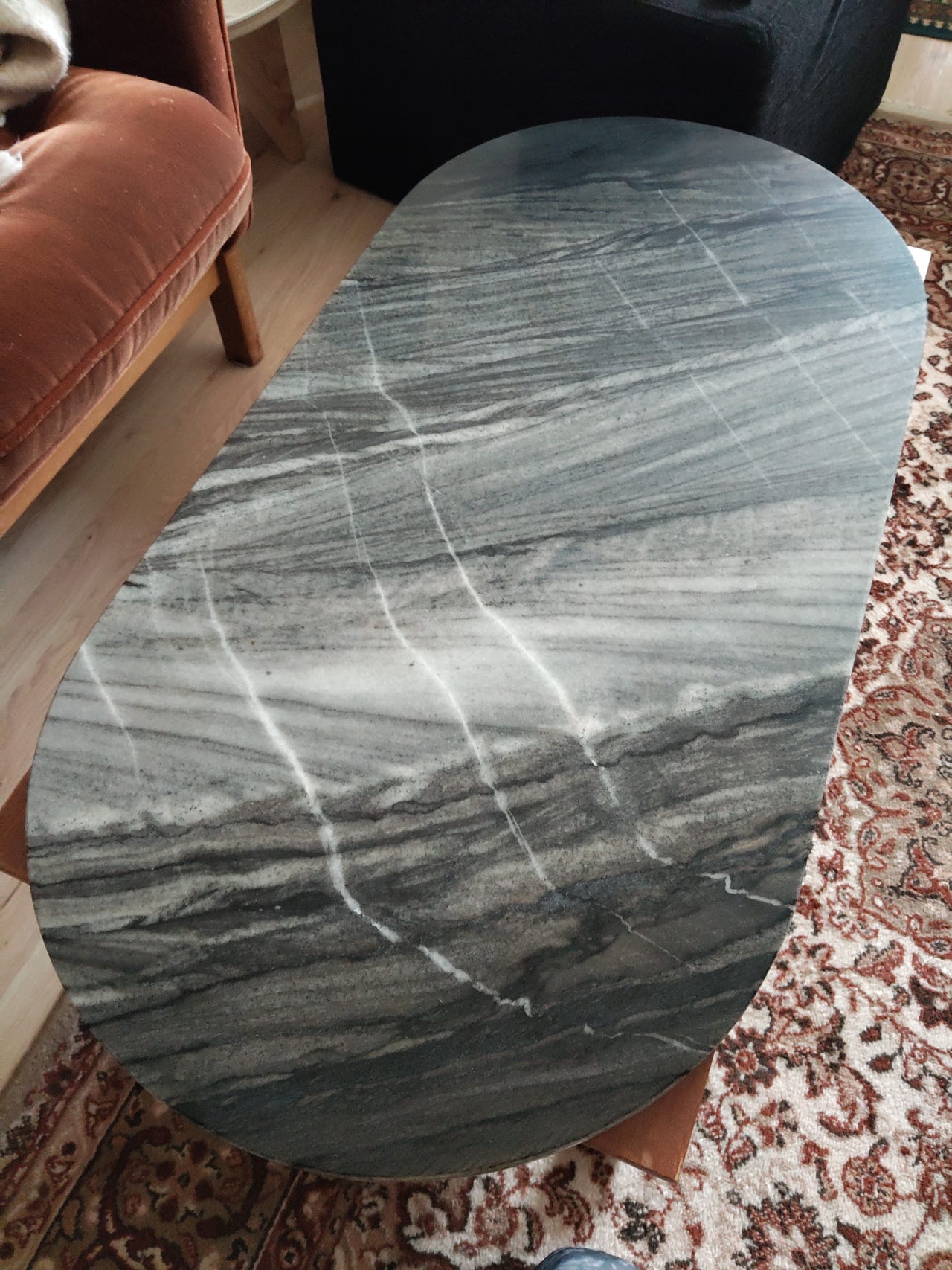 Sohvapöytä kivilevy | Tori