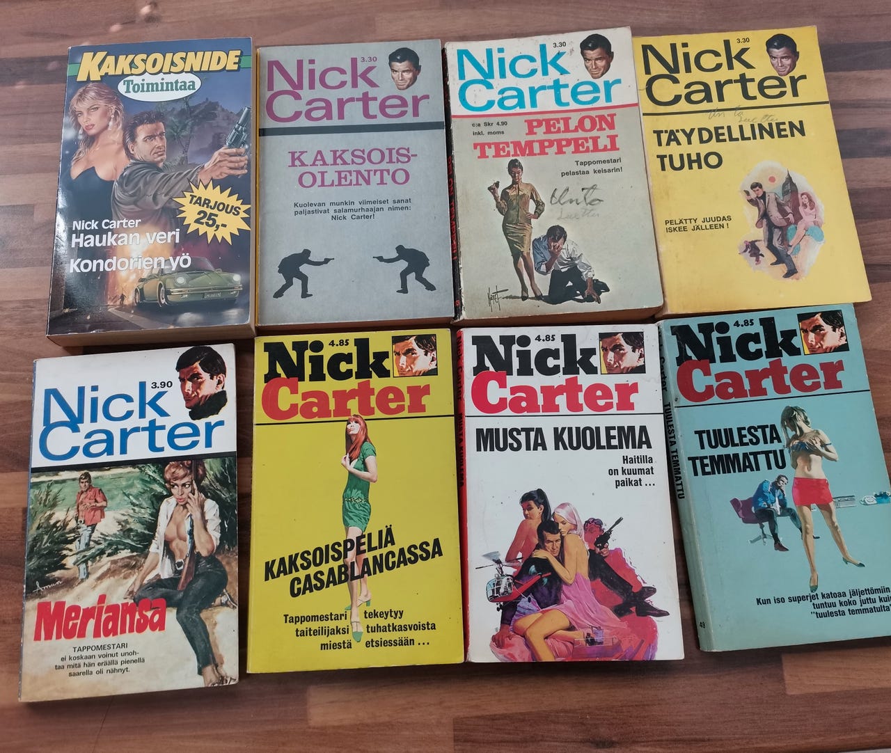 Nick Carter ja Morgan Kane pokkareita | Tori