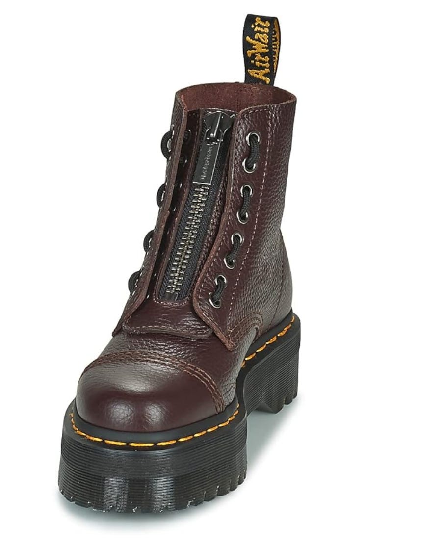 Ostetaan Dr. Martens Sinclair, Burgundy, koko 37 | Tori