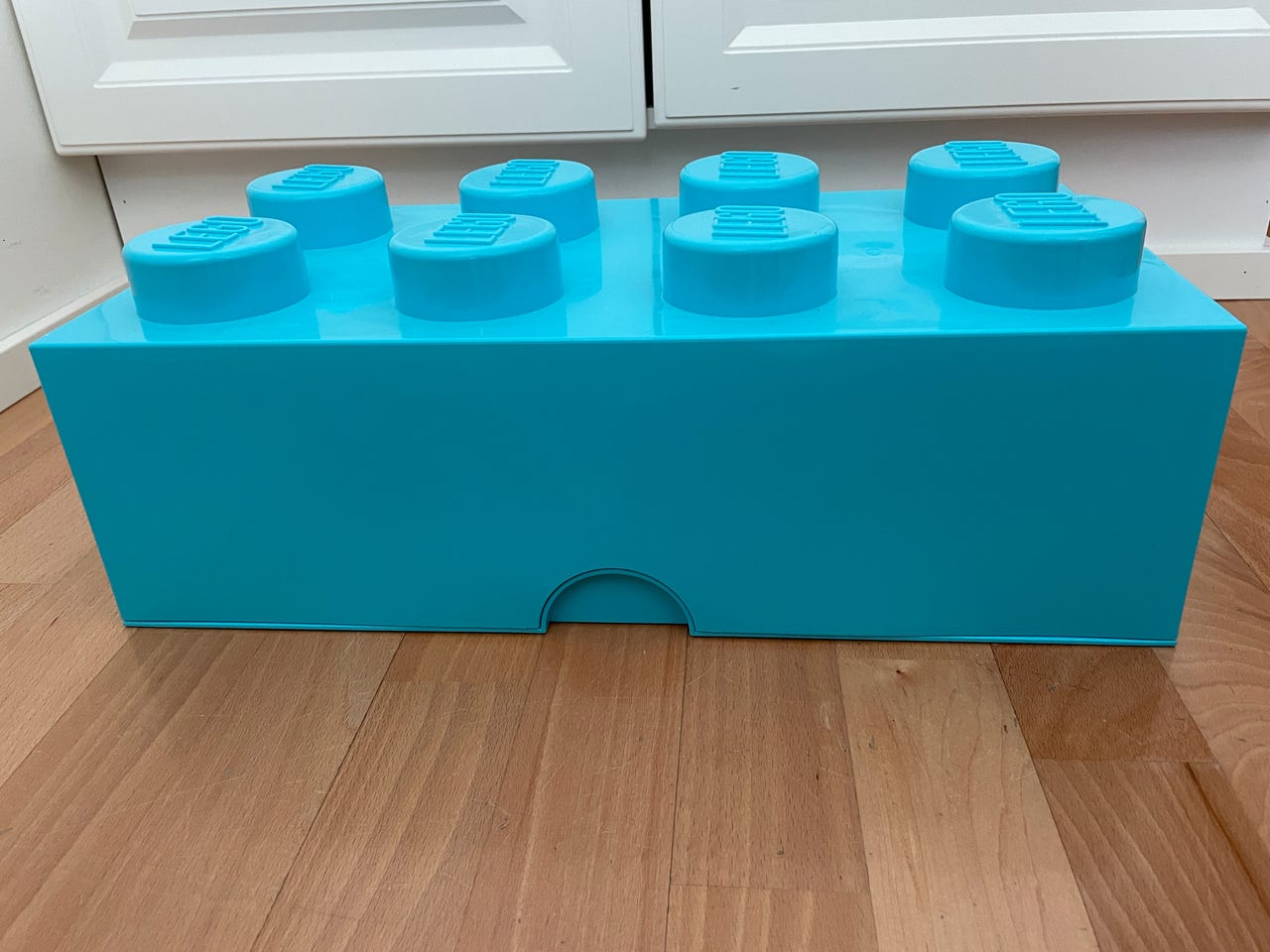 Lego Storage Brick 8 Säilytyslaatikko Turkoosi Tori