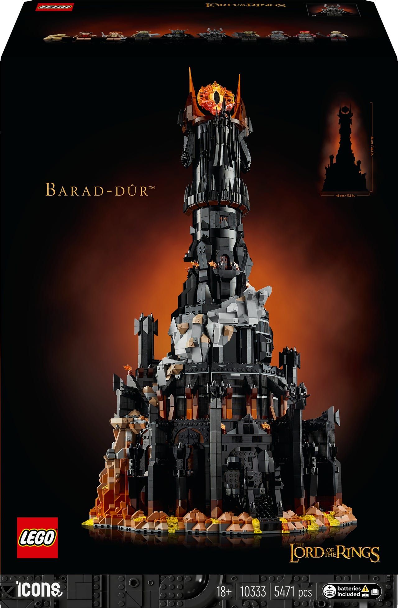 Lego Lord Of The Rings Bara Dur | Tori
