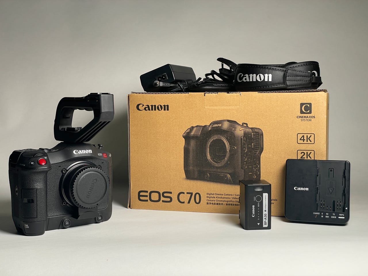 Canon C70 + Viltrox RF-EF adapteri | Tori