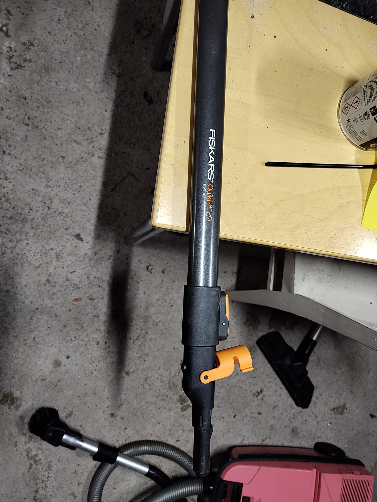 Fiskars quick fit 2,4m teleskooppivarsi | Tori