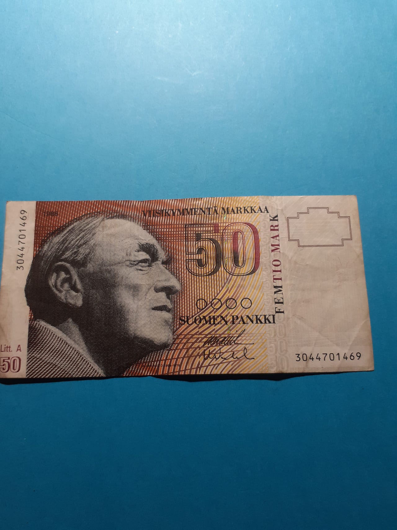50 mk seteli v. 1986 | Tori