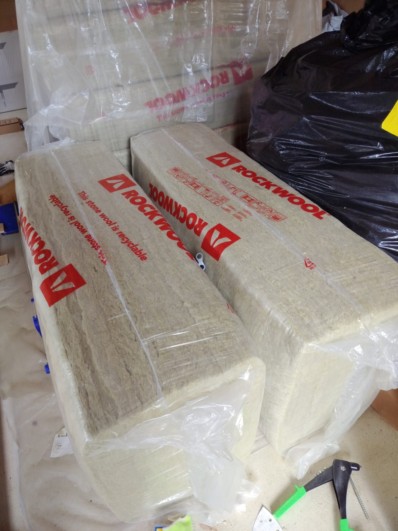 Rockwool Villa Rock 50 mm eristelevyt 1200x600 mm 12 kpl | Tori