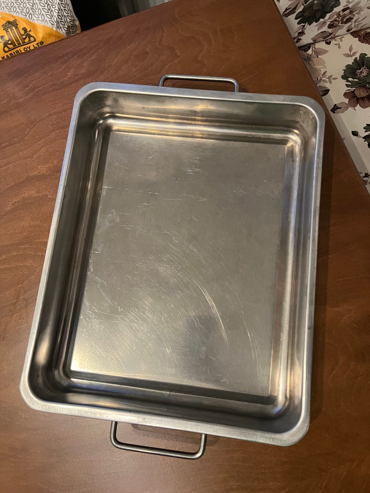 Large Stainless Steel Oven Tray with Handles | Tori