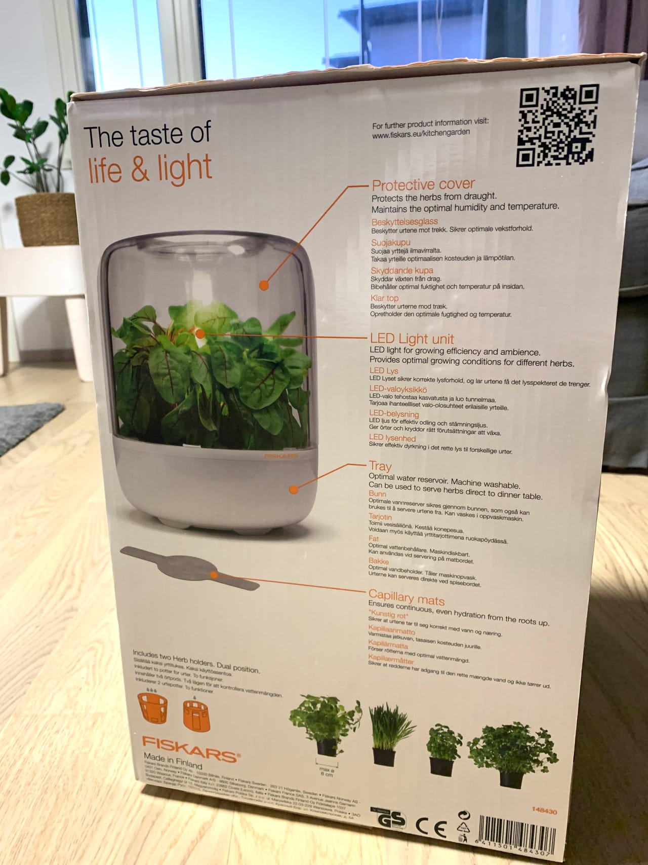 Fiskars KitchenGarden Basic yrttitarha | Tori