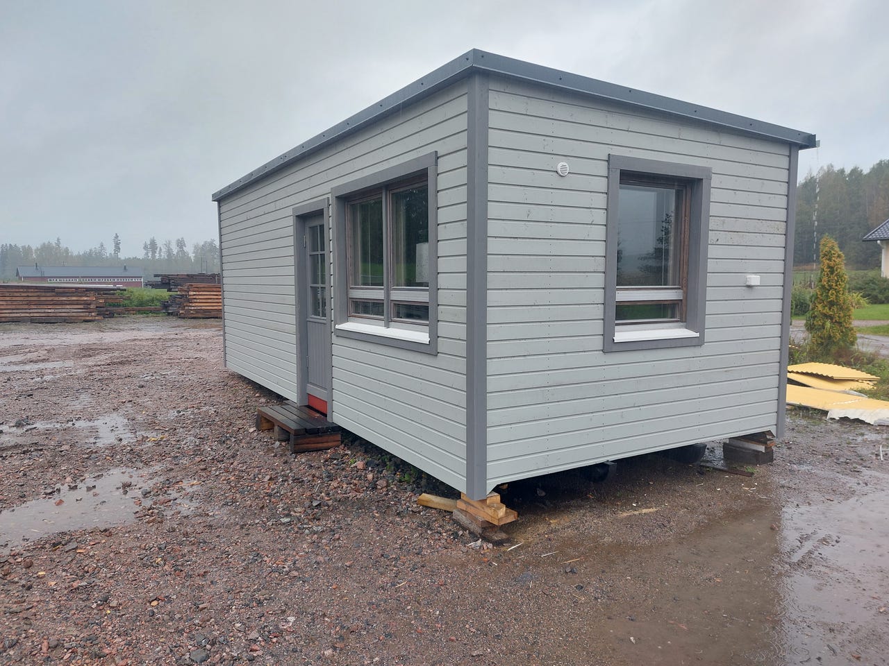 Mini talo, siirto talo, mini mökki, siirto mökki, väistö asunto. | Tori