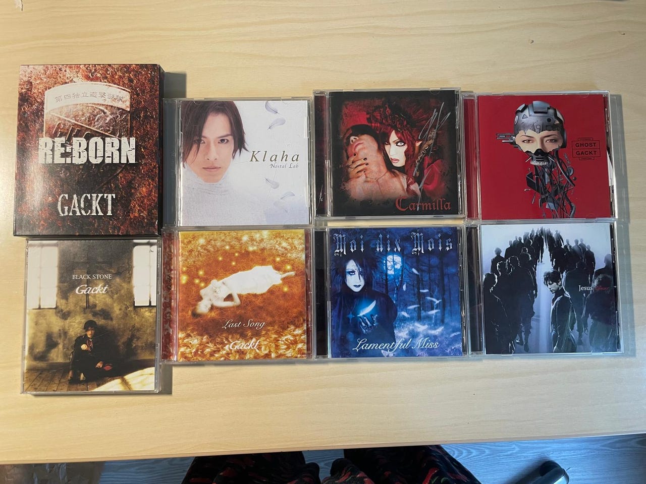 J-rock Visual Kei CD-levyjä Gackt, Kaya (nimmarilla!), Moi dix Mois, Klaha | Tori