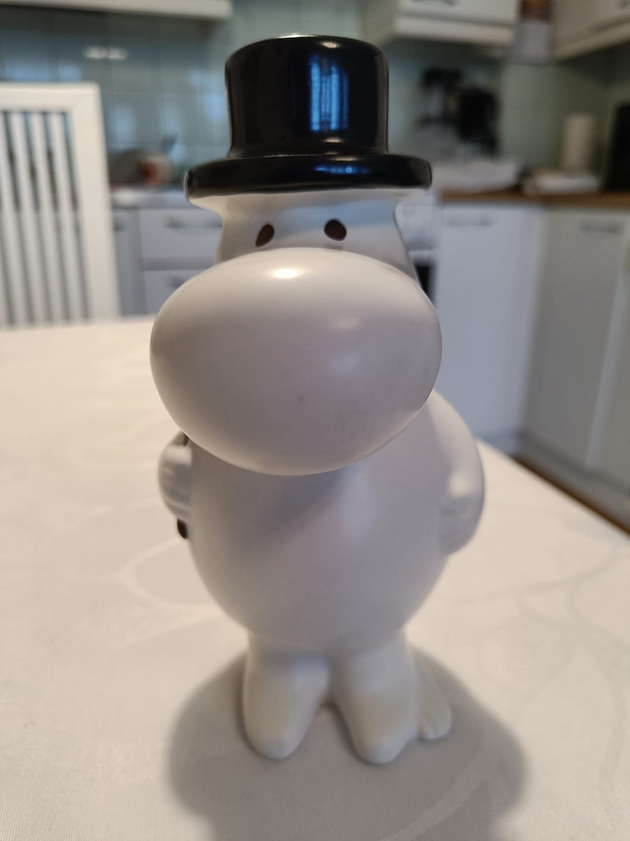 Muumifiguurit, Muumipappa 17cm, Muumimamma 15cm ja Muumipeikko 14cm | Tori