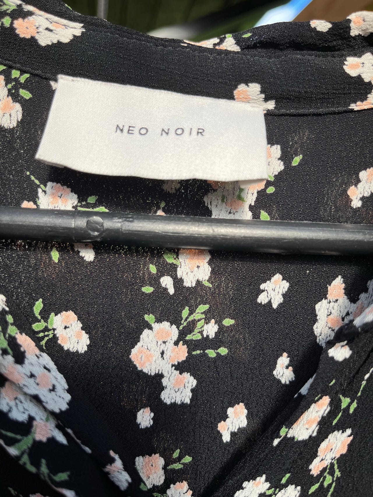 Neo Noir: Vega night flower dress S | Tori