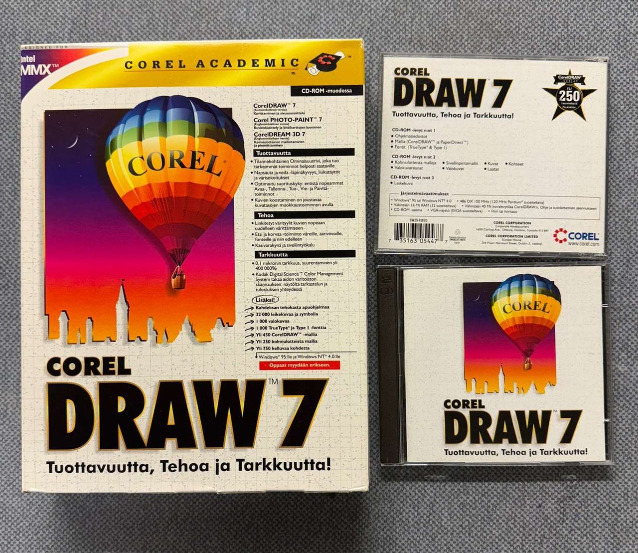 "Vintage" Corel DRAW 7 Academic | Tori