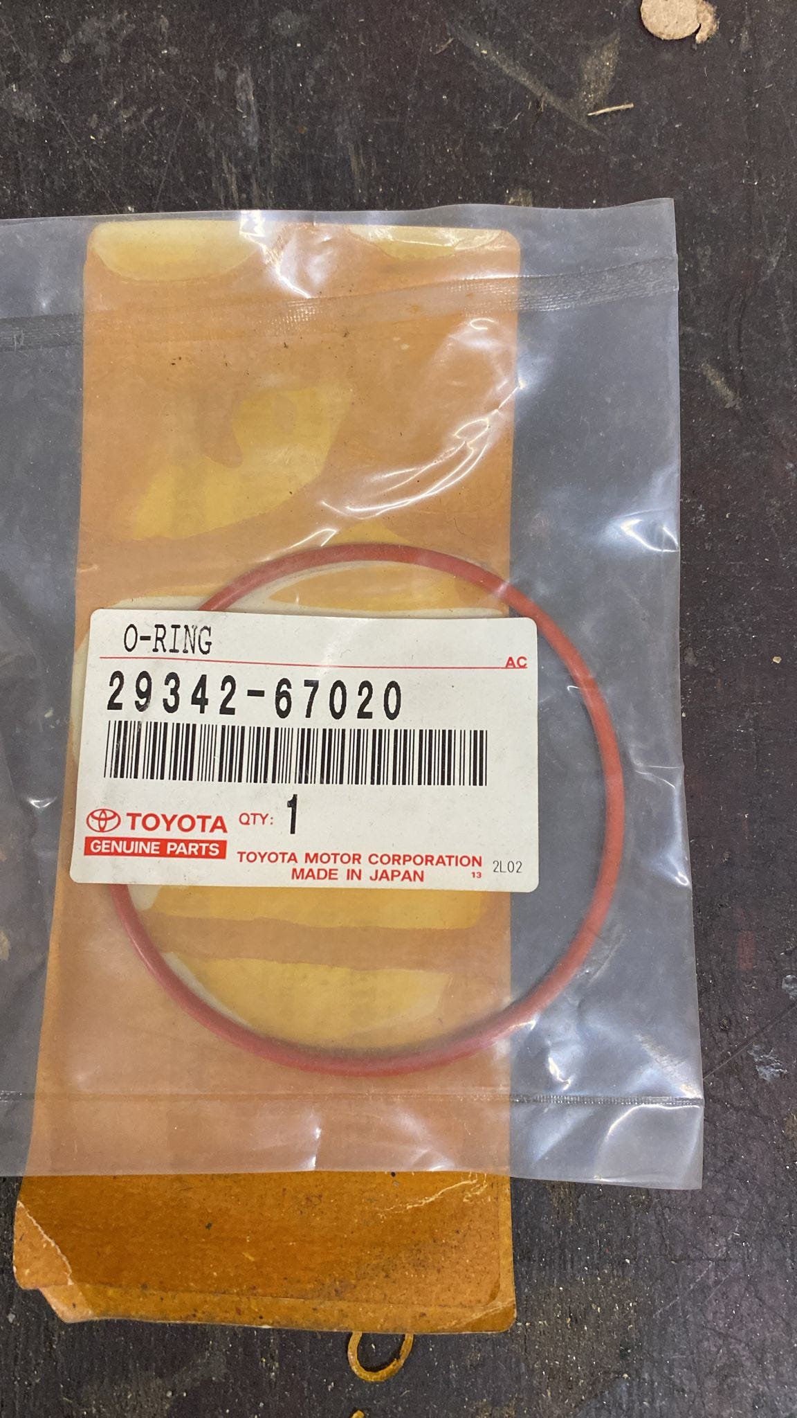 Toyota alipainepumpun tiiviste 29342-67020 | Tori