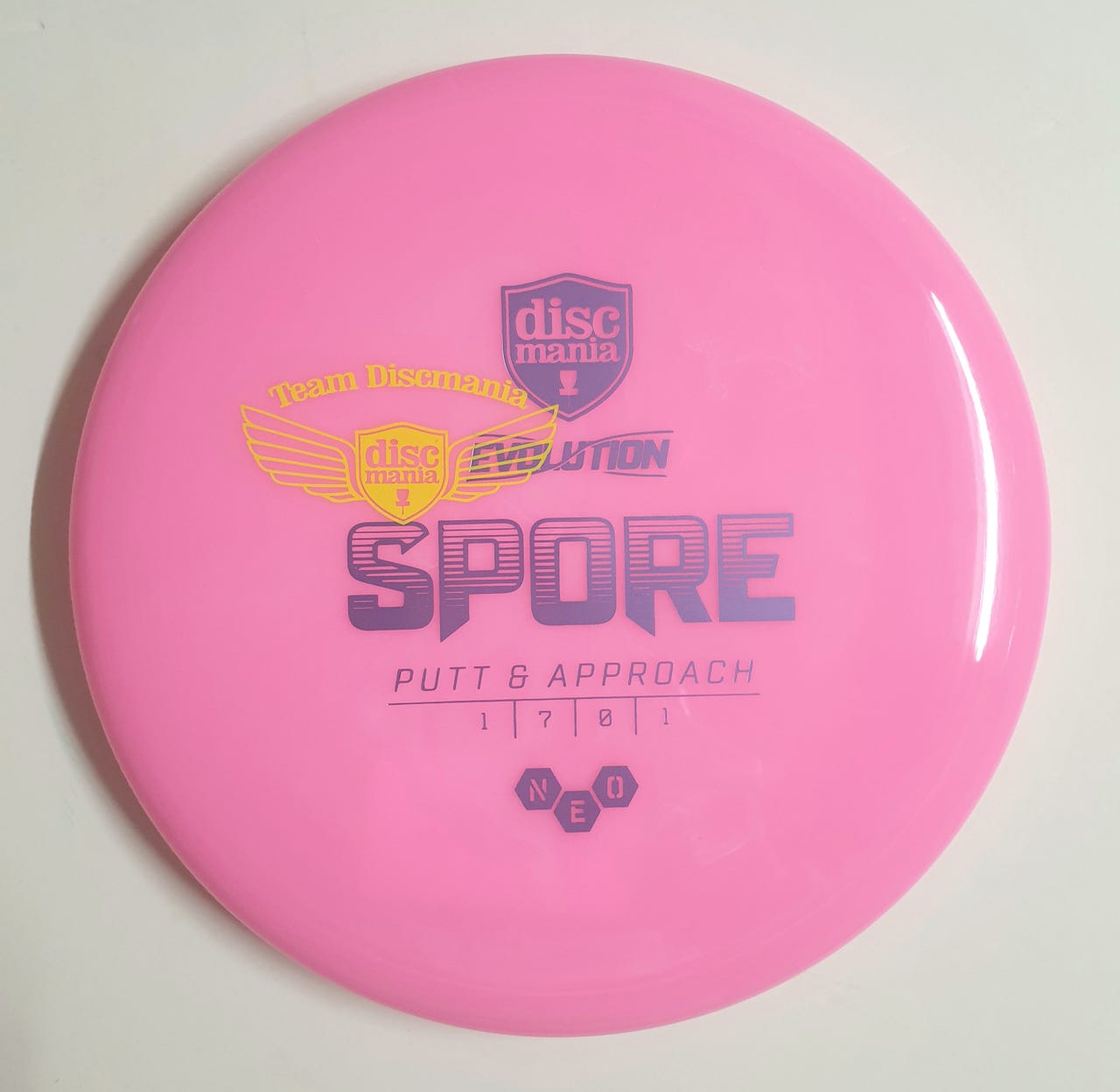 Discmania Team Stamp Neo Spore (uusi) frisbeegolf kiekko | Tori