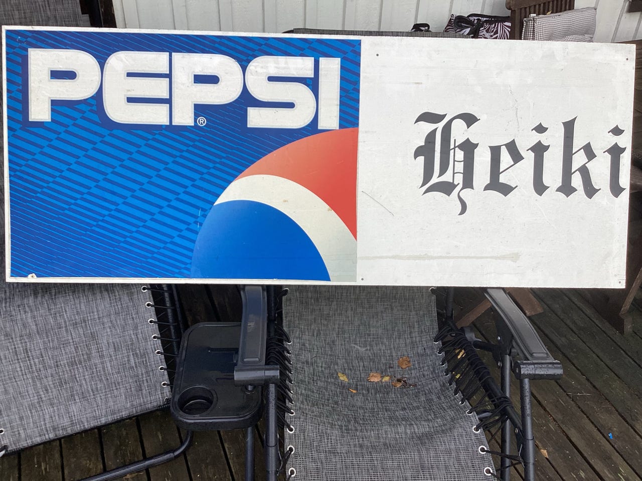 Pepsi Heineken Mainostaulu mainos kyltti Bar pub mancave | Tori
