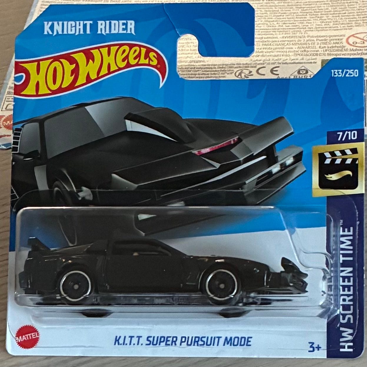 Hot Wheels Knight Rider K.I.T.T. Super Pursuit Mode leluauto | Tori