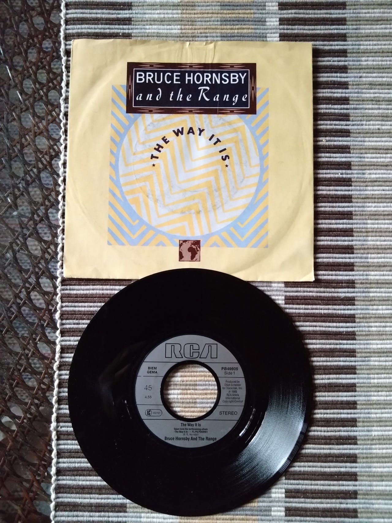 Bruce Hornsby 7" The way it is/The red plains | Tori