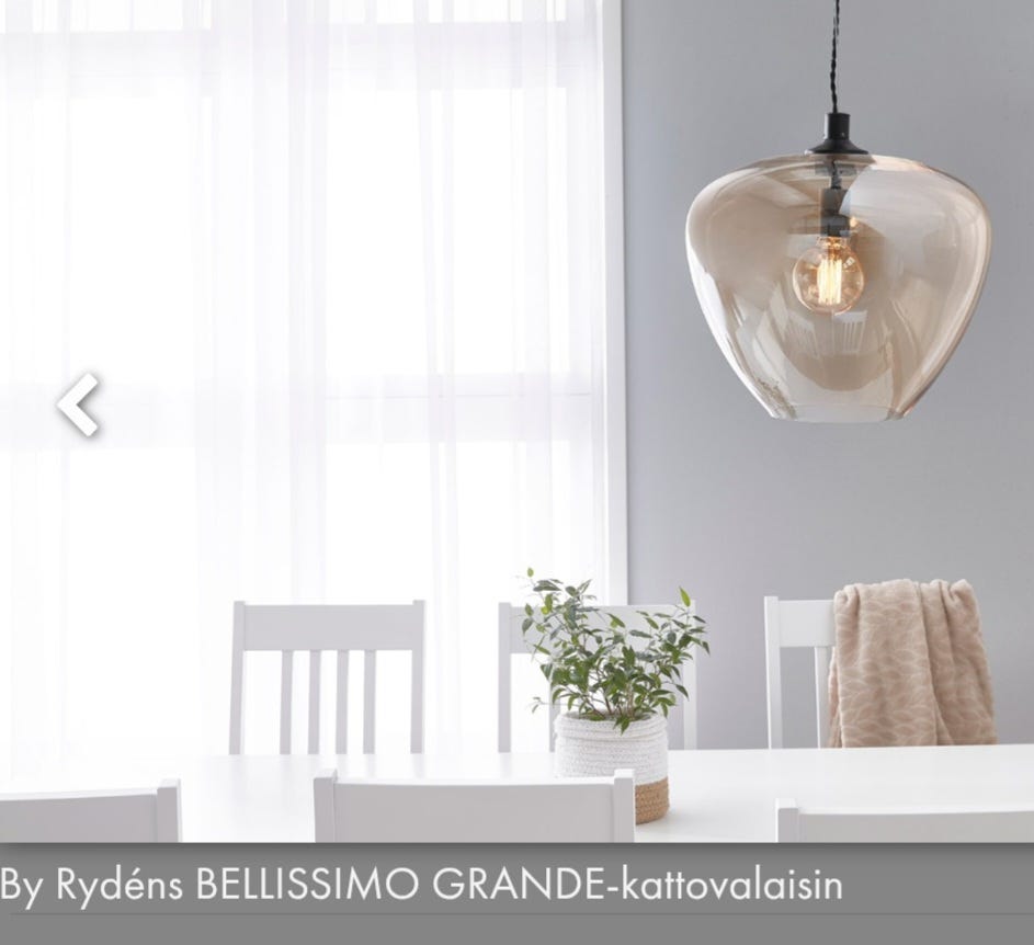 Uusi By Rydens Bellissimo Grande kattovalaisin | Tori