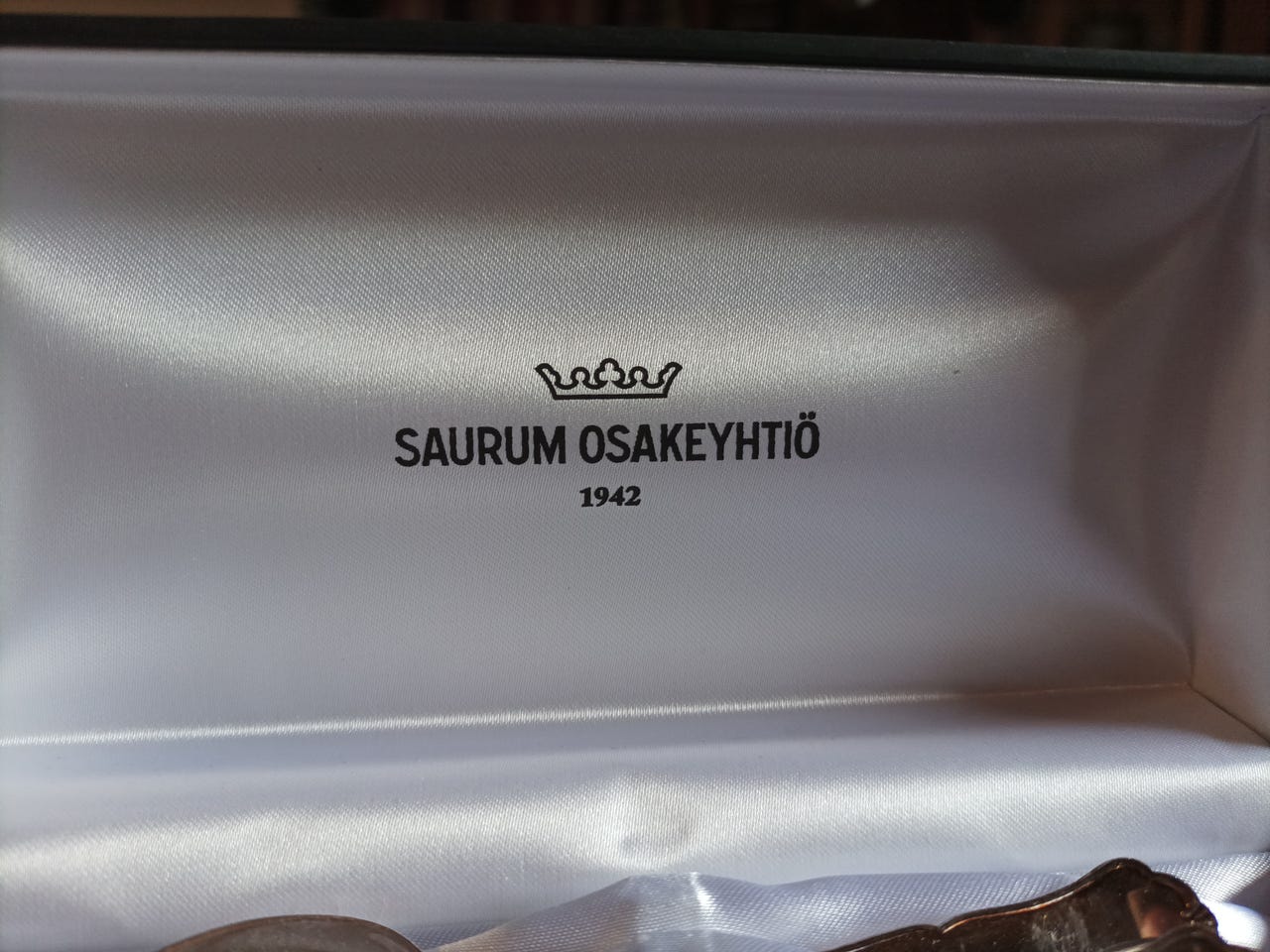 *Käyttämättömät*Saurum osakeyhtiön valmistamat hopealusikat | Tori