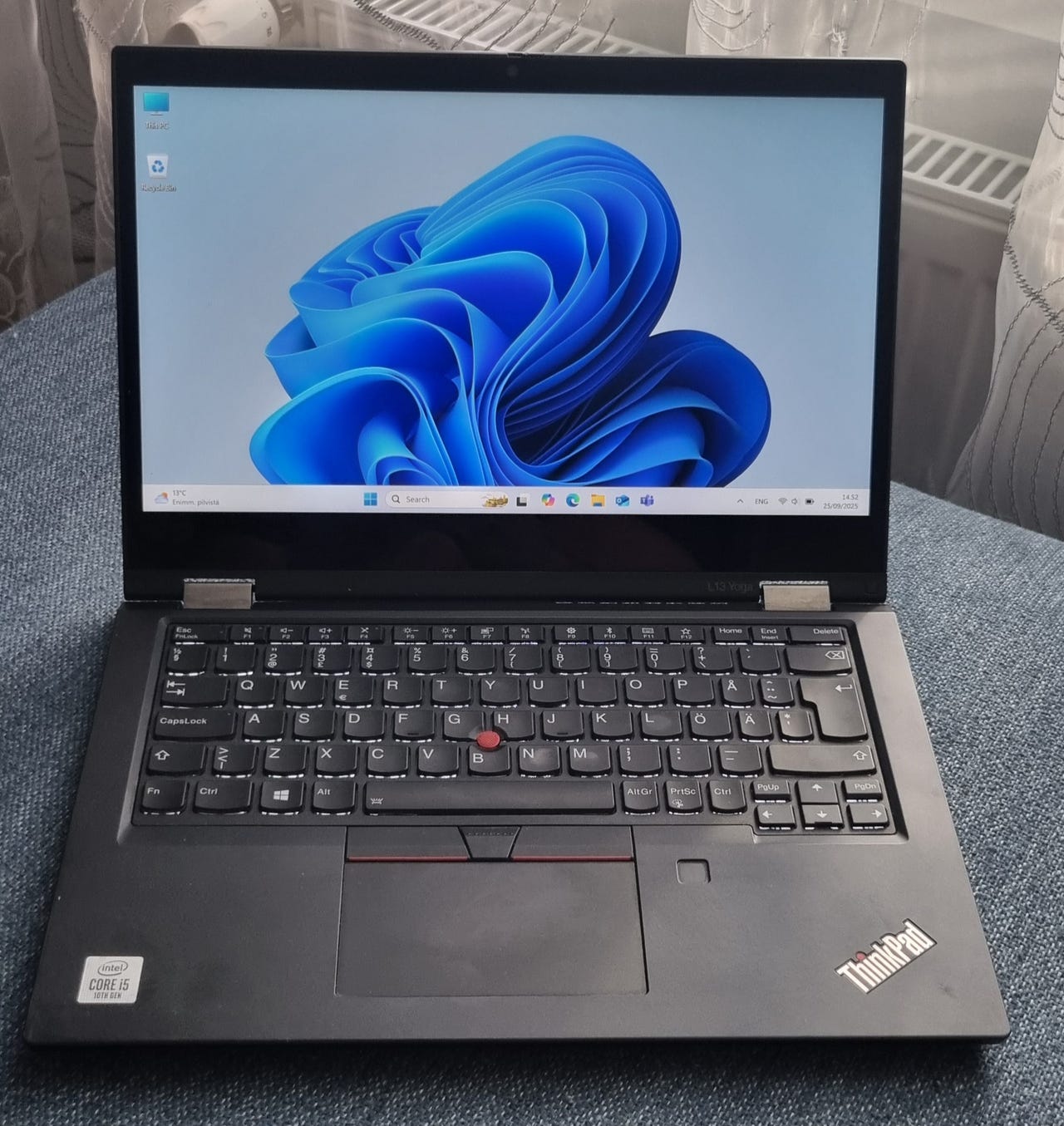 Lenovo ThinkPad Yoga L13 (i5-10gen/8Gb Ram/256Gb SSD/Touchscreen) | Tori