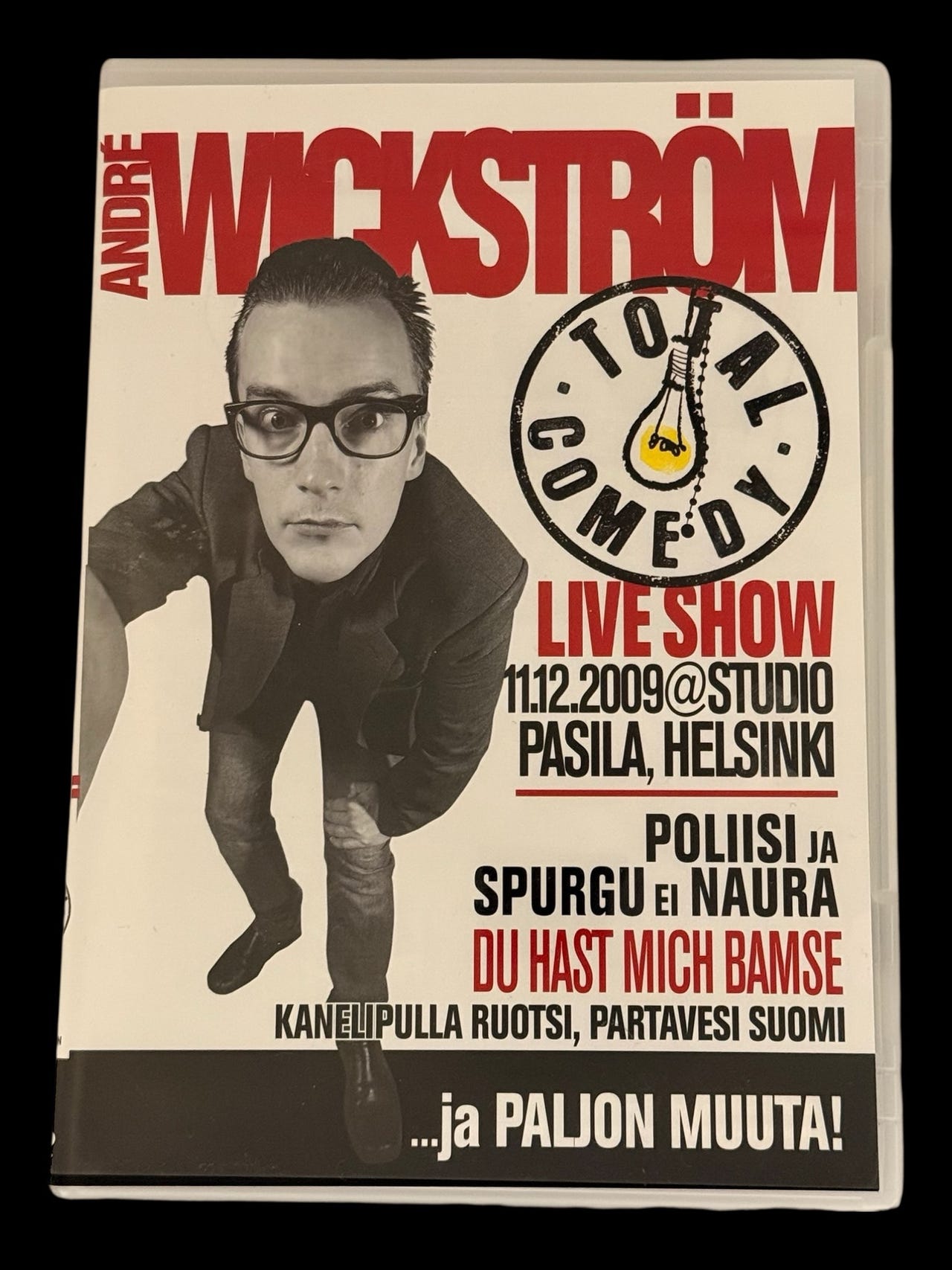 André Wickström Stand-up Komedia Live Show Helsinki 2009 | Tori