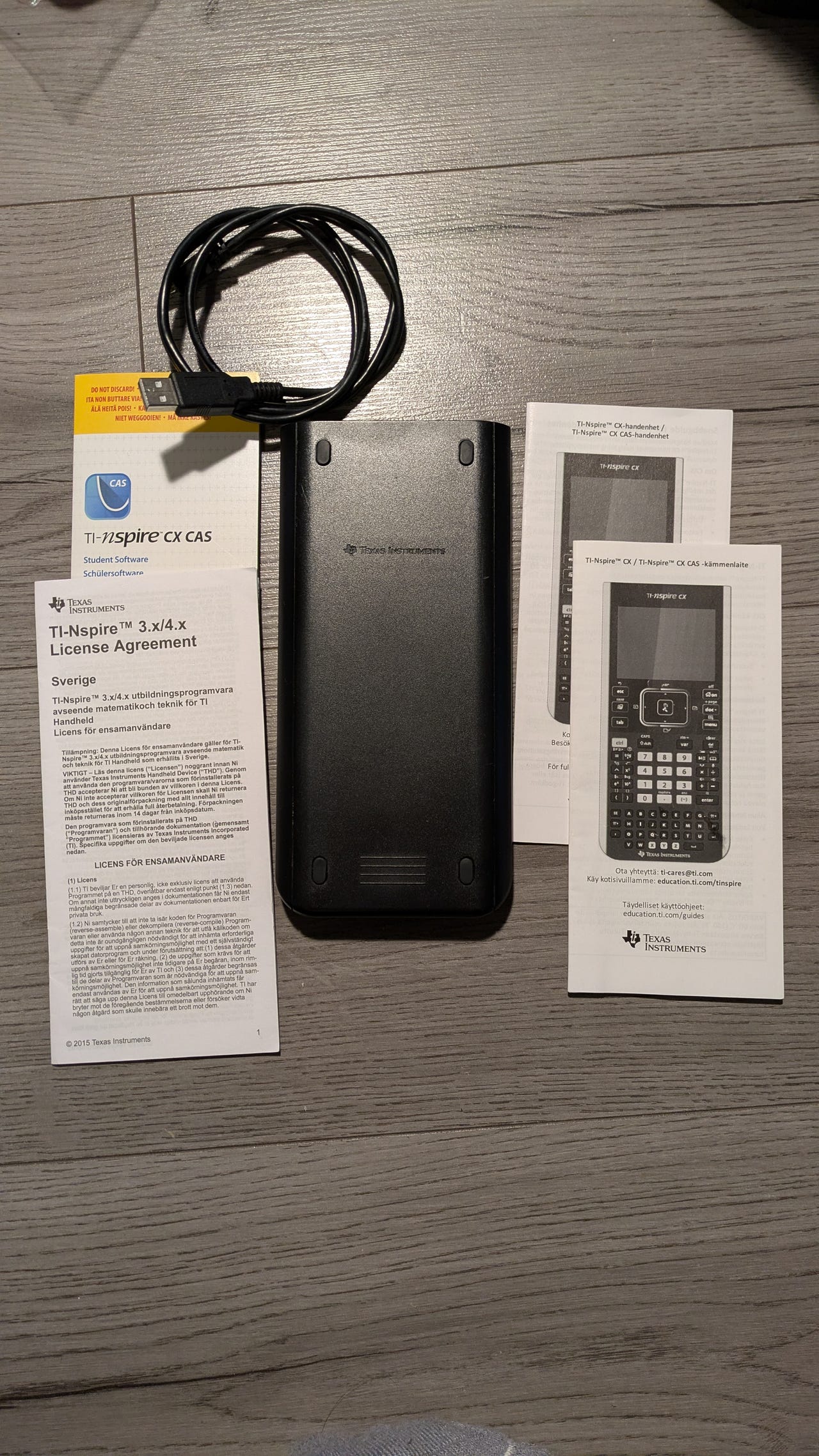 Texas Instruments TI-Nspire CX CAS graafinen laskin | Tori
