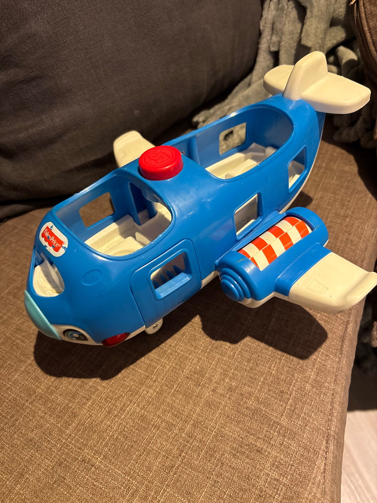 Fisher-Price Little People Lentokone Lastenlelut Sininen Muovi | Tori