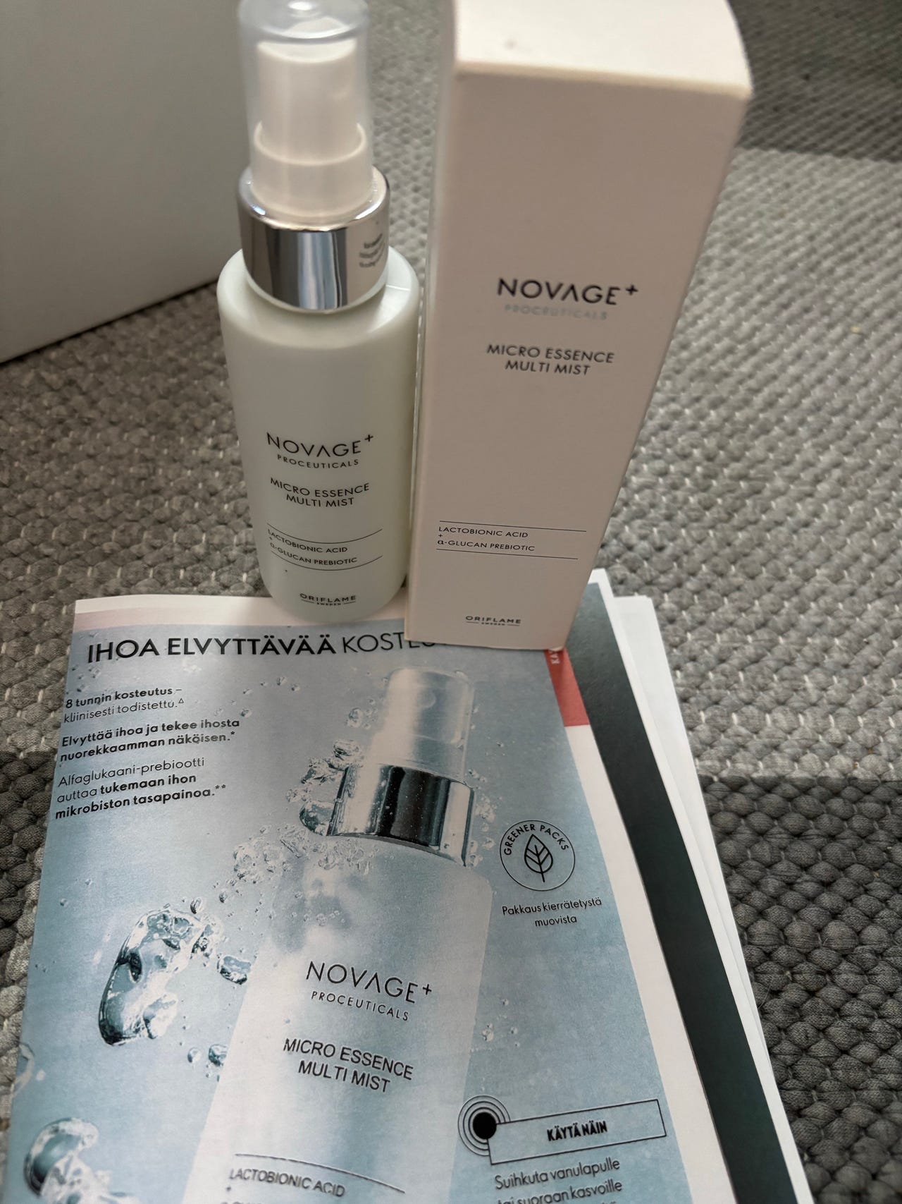 Oriflame NovAge Micro Peel Effect kosteussuihkr | Tori