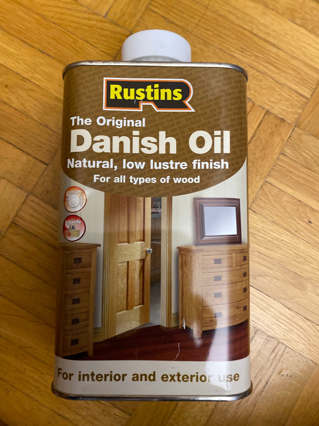 Rustins Original Danish Oil 1 litre RUSDO1L | Tori