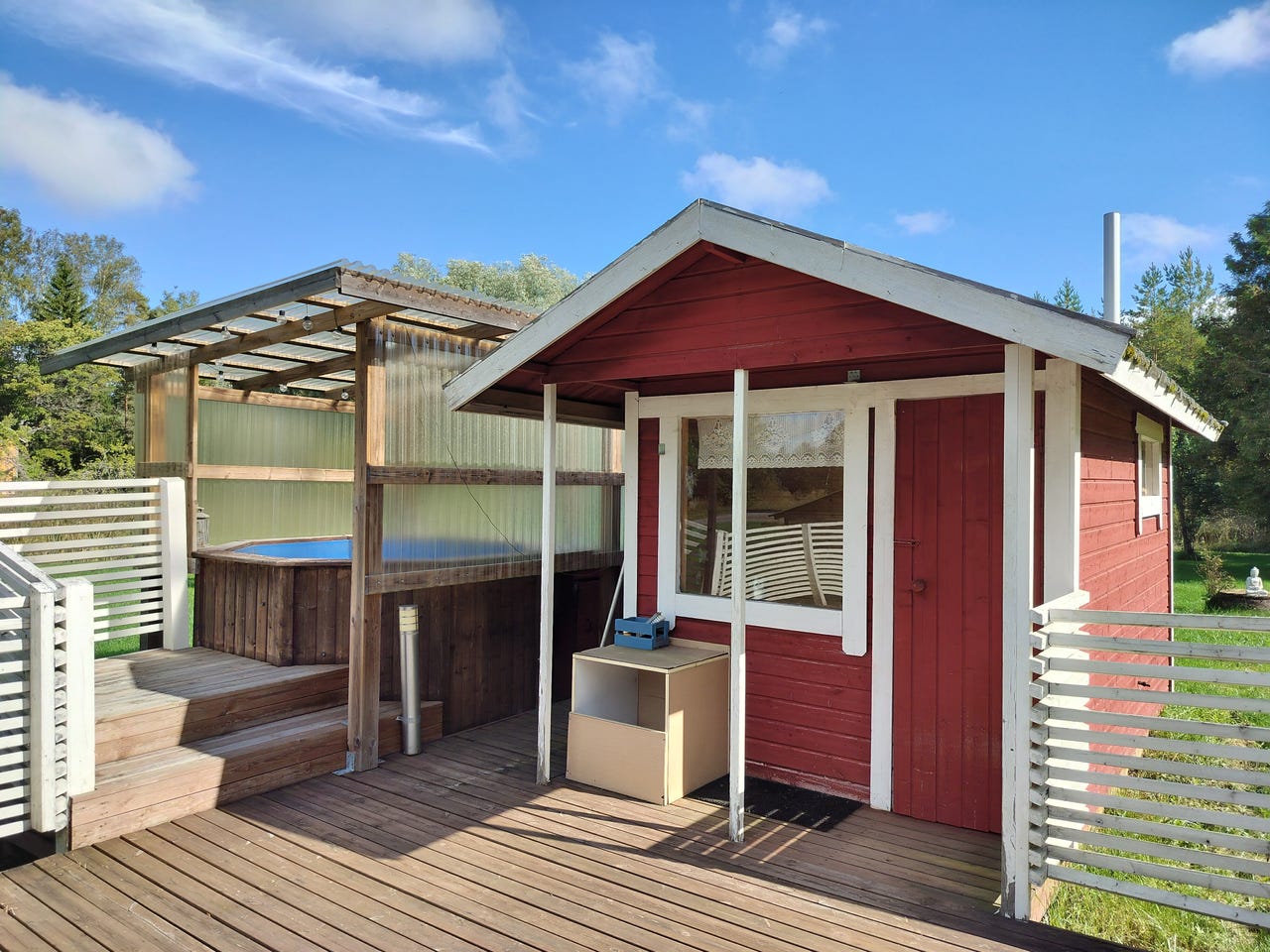 Ulkosauna, puusauna | Tori